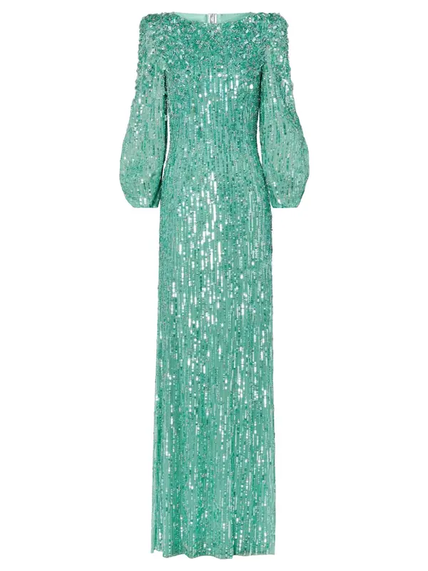 Jenny Packham Ziva Maxi Dress - Green