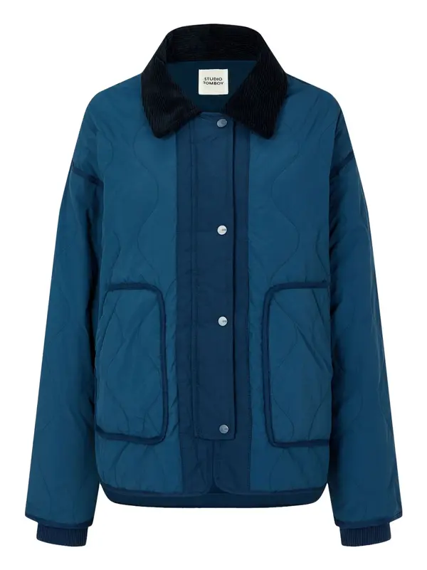STUDIO TOMBOY Quilted Jacket - Blue