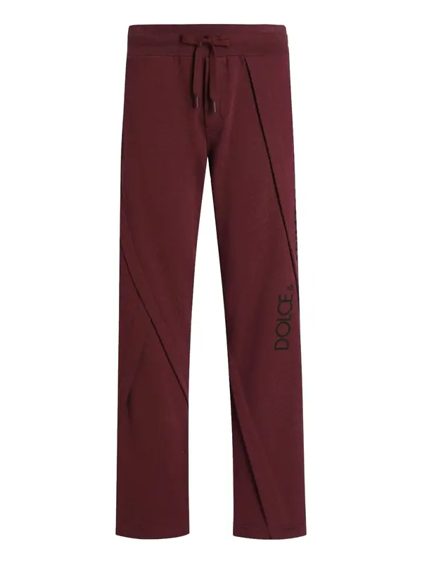 Dolce & Gabbana Drawstring Track Pants - Red