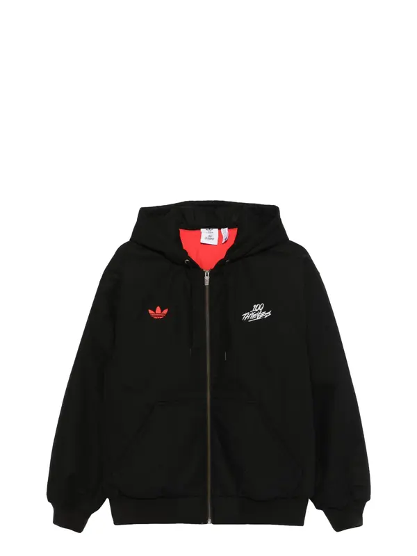 Adidas X 100 Thieves Hooded Jacket - Black