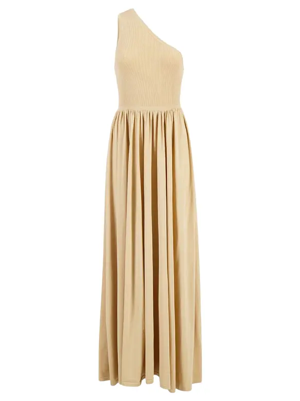 Zimmermann Crush Maxi Dress - Neutrals
