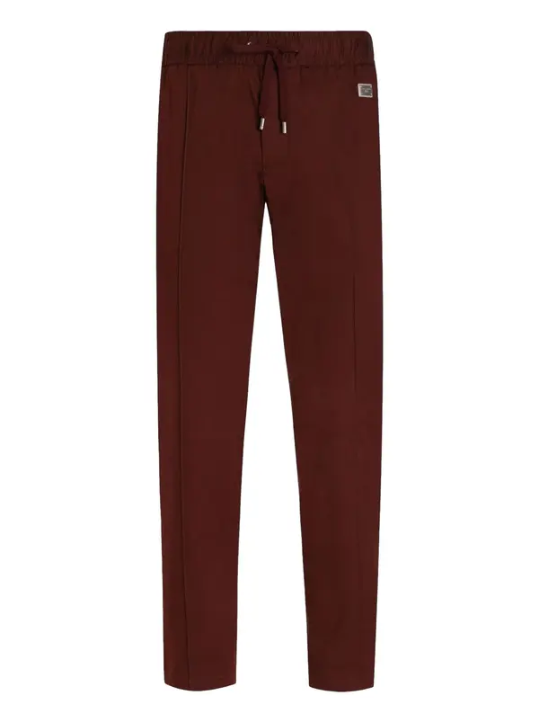 Dolce & Gabbana Drawstring Track Pants - Brown
