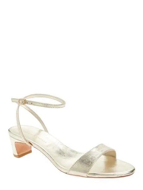 LOEFFLER RANDALL Alice Ankle Strap Sandal - Champagne