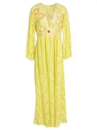CONNOR & BLAKE Maxi Flared Dress - Yellow