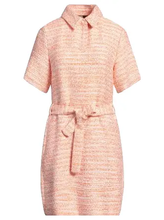 Karl Lagerfeld Tweed T-shirt Dress - Orange