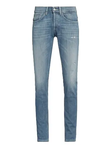 DONDUP Cotton Blend Denim Jeans - Blue