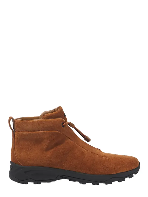 Zegna Triple Stitch Vetta Sneakers - Brown