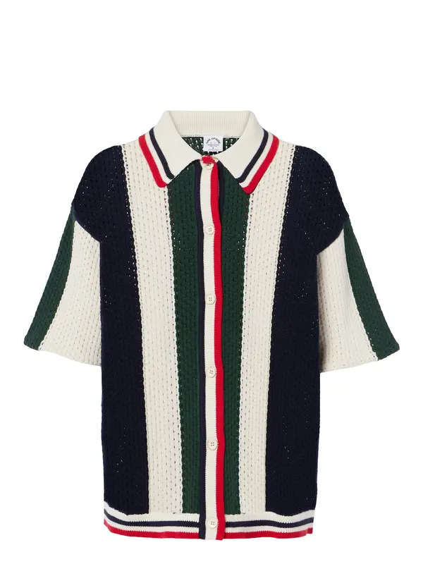The Upside Reverie Striped Cotton Shirt - Multicoloured