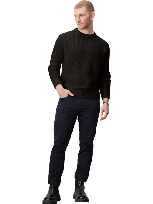ITALIC Aidan Chunky Cashmere Crewneck Sweater - Black
