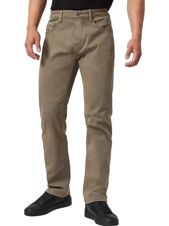 MAVI Zach Straight Leg Twill Pants - Olive Casual Twill