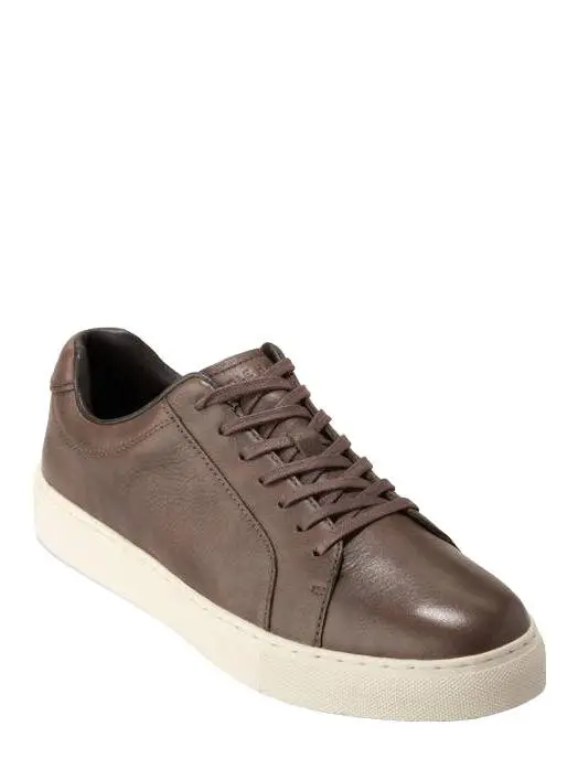 Cole Haan Grand Series Jensen Leather Low Top Sneaker - Lava / Ivory