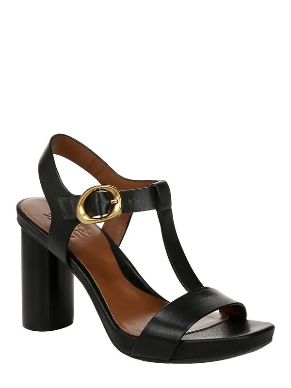 Naturalizer Jordis T-strap Sandals - Black