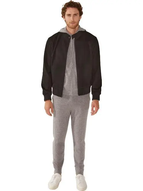 ITALIC Chase Bomber Jacket - Black