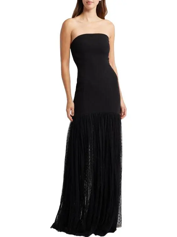 SONYA MODA Nayla Strapless Gown - Midnight