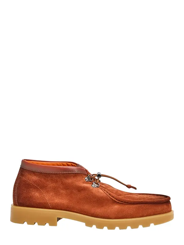 Santoni Gregory Suede Chukka Boots - Brown