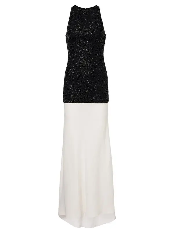 Staud Gabrielle Beaded Gown - Multicoloured