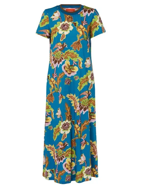 La DoubleJ Swing Printed Maxi Dress - Multicoloured