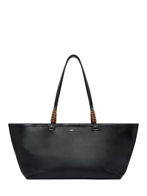 METIER Cala 32 Tote Bag - Black,cognac