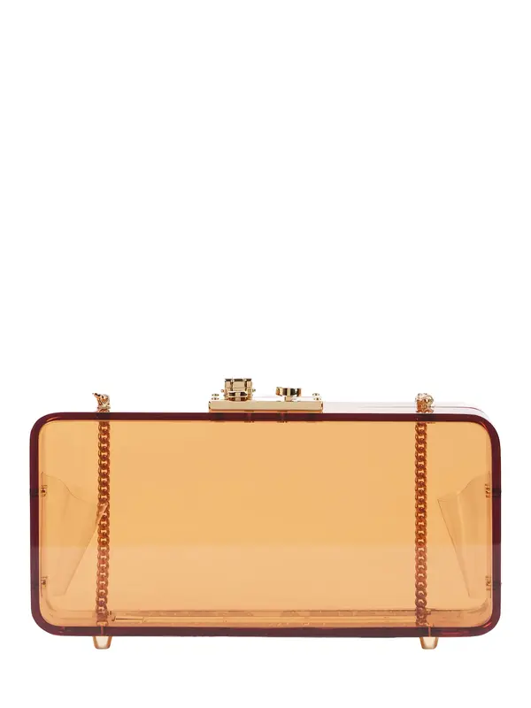 GIANVITO ROSSI Valì Clutch - Gold