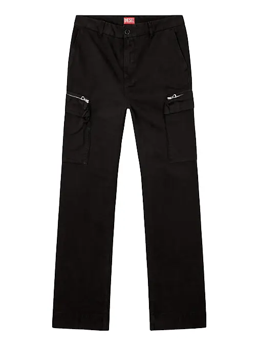 Diesel P-ye Faded Straight-leg Cargo Trousers - 9xx