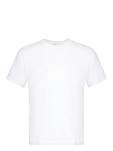 Vince Round-neck Cotton-jersey T-shirt - Optic White