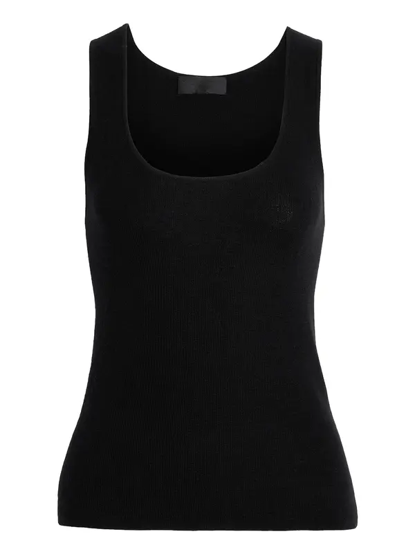 NILI LOTAN Etana Cashmere Tank - Black