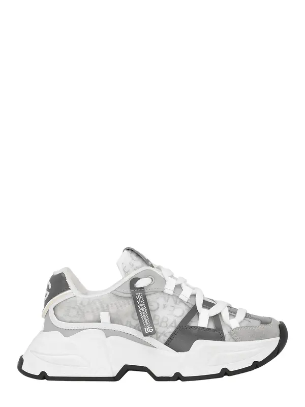 Dolce & Gabbana Mesh Airmaster Sneakers - White