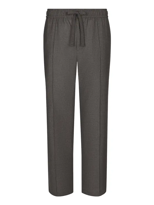 Dolce & Gabbana Wool Jogging Pants - Grey