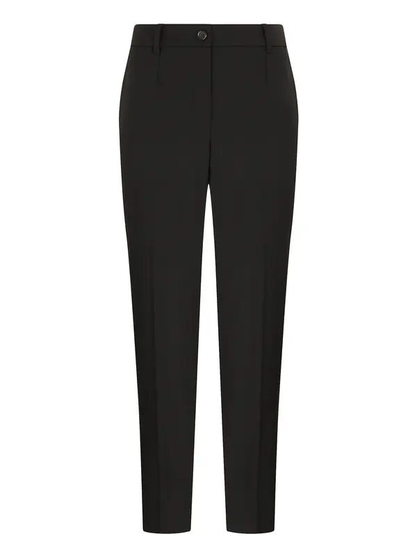 Dolce & Gabbana Woolen Pants - Black