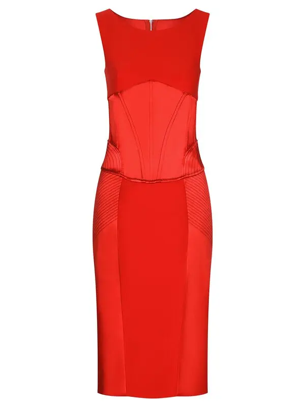Dolce & Gabbana Calf-length Dress - Red
