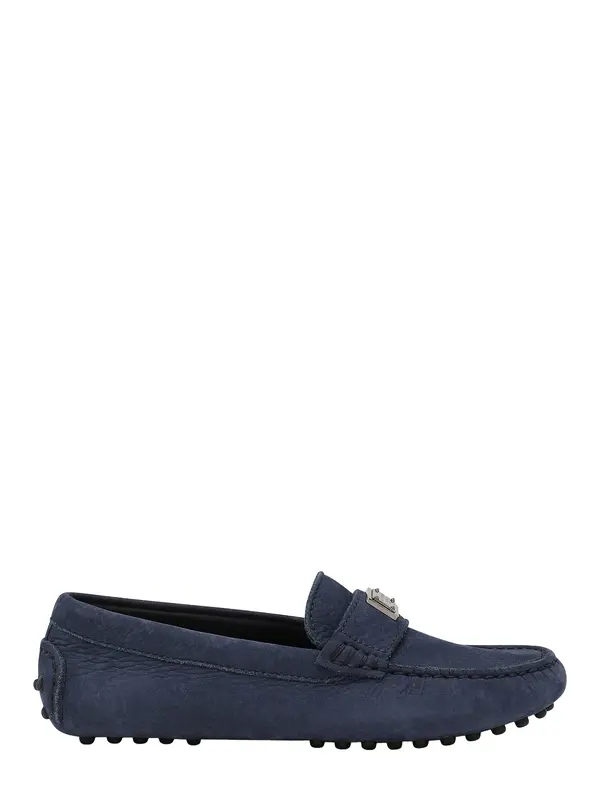 Dolce & Gabbana Nubuck Loafers - Blue