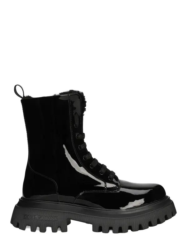 Dolce & Gabbana Hi Trekking Ankle Boots - Black