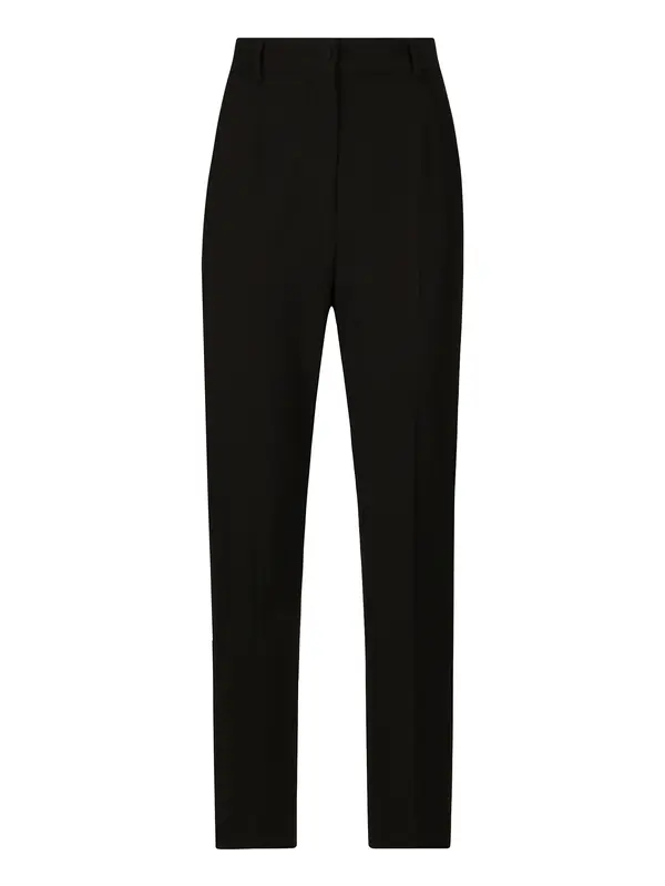 Dolce & Gabbana Tailored Twill Pants - Black
