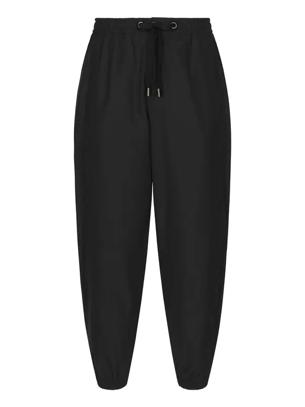 Dolce & Gabbana Cotton Jogging Pants - Black