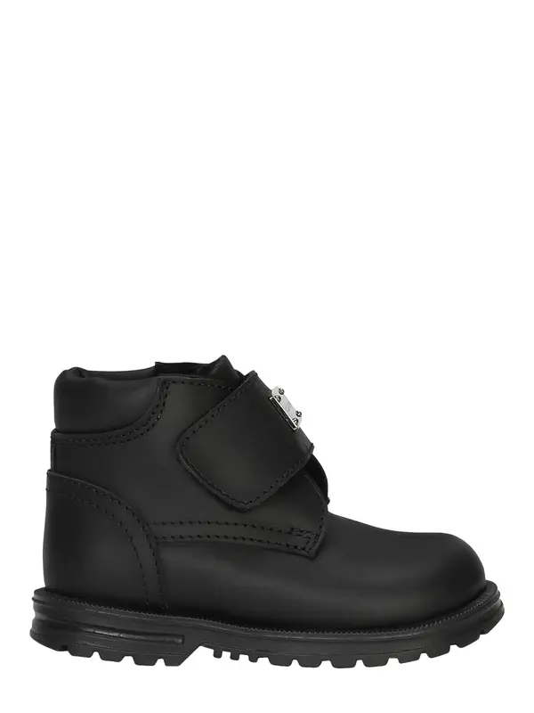 Dolce & Gabbana First Steps Ankle Boots - Black