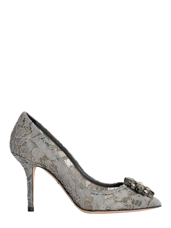 Dolce & Gabbana Bellucci Pump - Grey