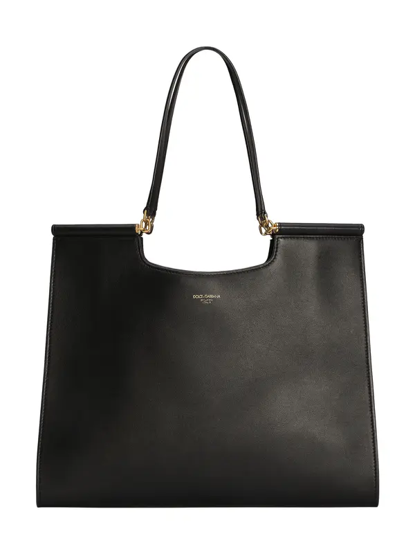 Dolce & Gabbana Large Sicily Shopper - Black