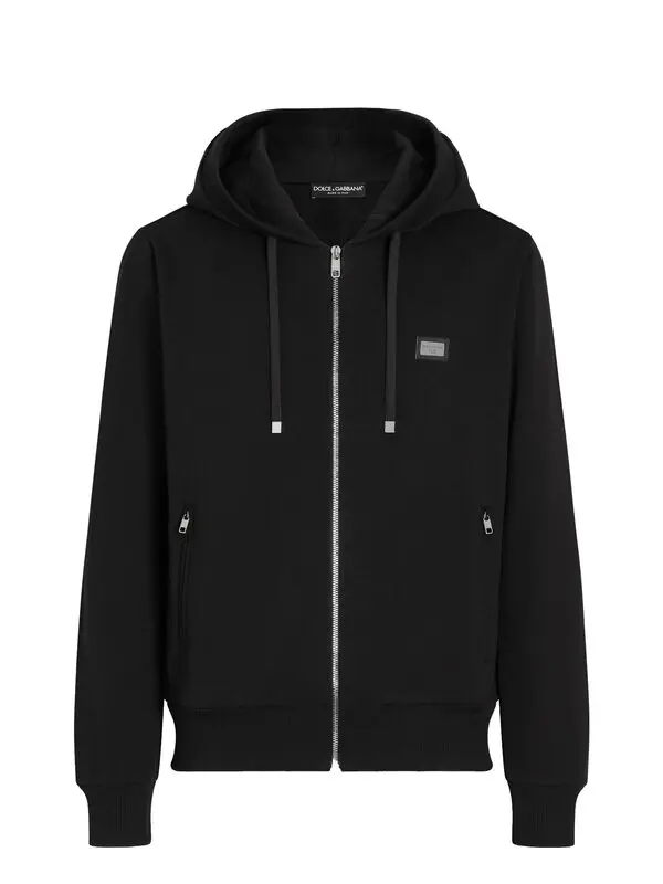 Dolce & Gabbana Cotton Jersey Sweatshirt - Black