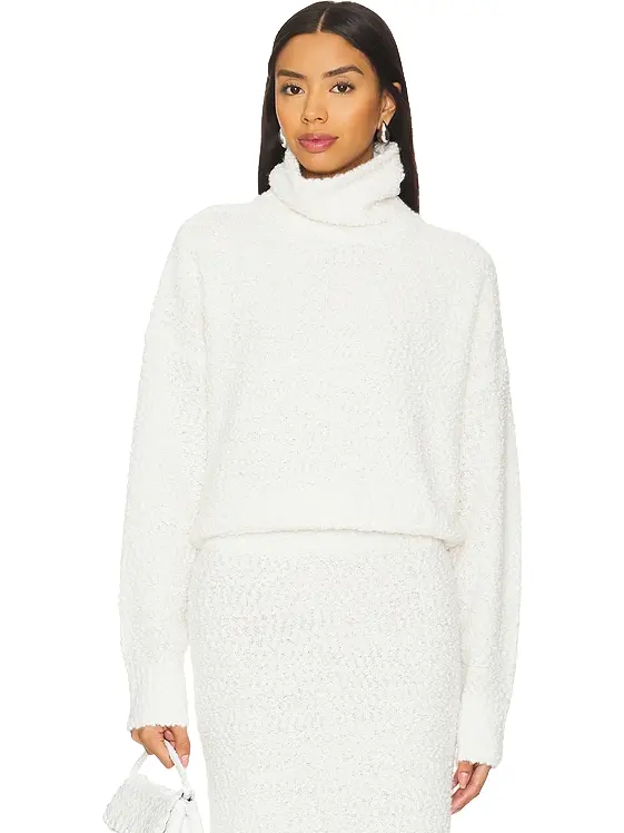 Lpa Evan Turtleneck Sweater - Winter White