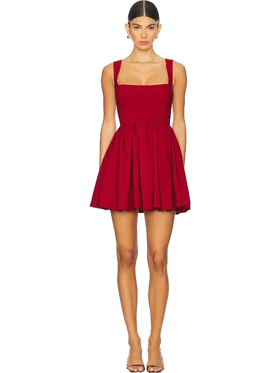 Lpa Giovanna Mini Dress - Red