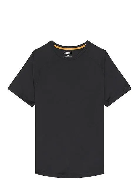 RHONE Atmosphere Tee In Black - Black Heather
