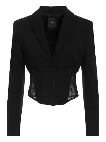 Pinko Single-breasted Blazer - Black