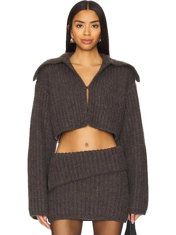 LOVERS AND FRIENDS Carolina Cardigan - Grey