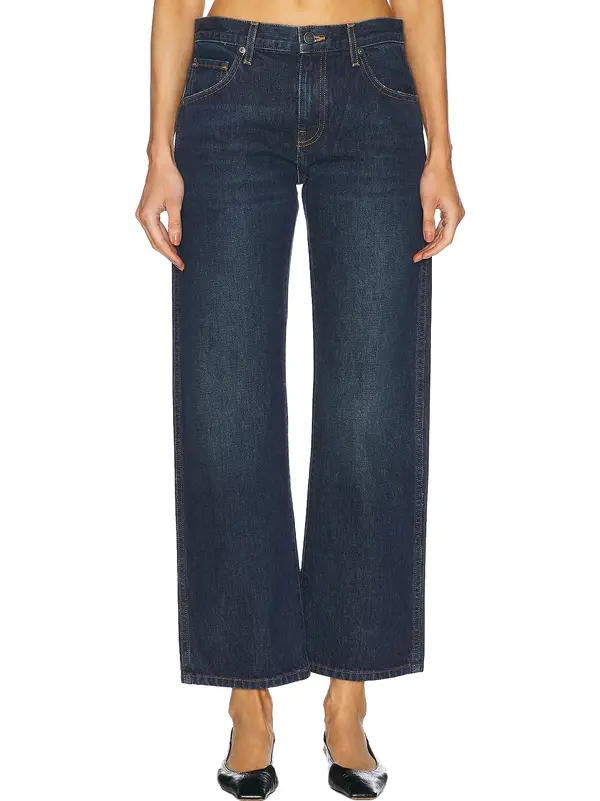 Khaite Kerrie Straight Leg Jeans - Lansing