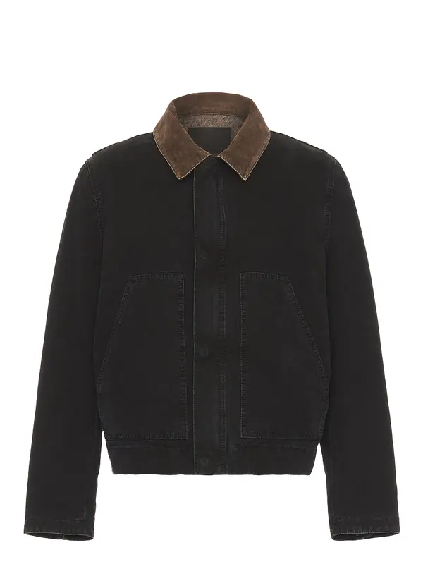 Saint Laurent Work Jacket - Dull Black