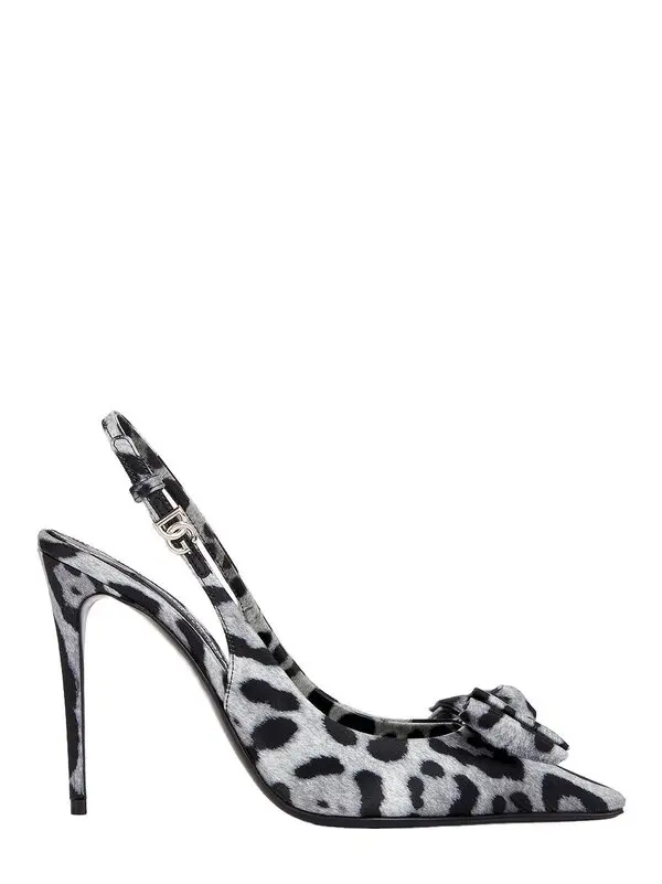 Dolce & Gabbana Slingback Pump - Leopard