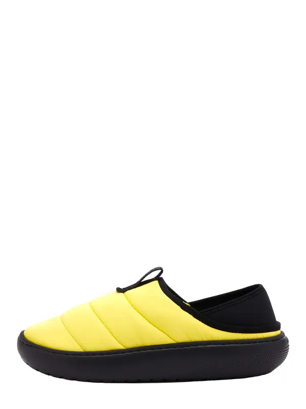 CROCS Classic Puff Moc - Cyber Yellow/multi