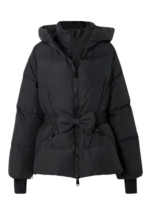 Goldbergh Bowy Belted Quilted Ski Jacket - Black