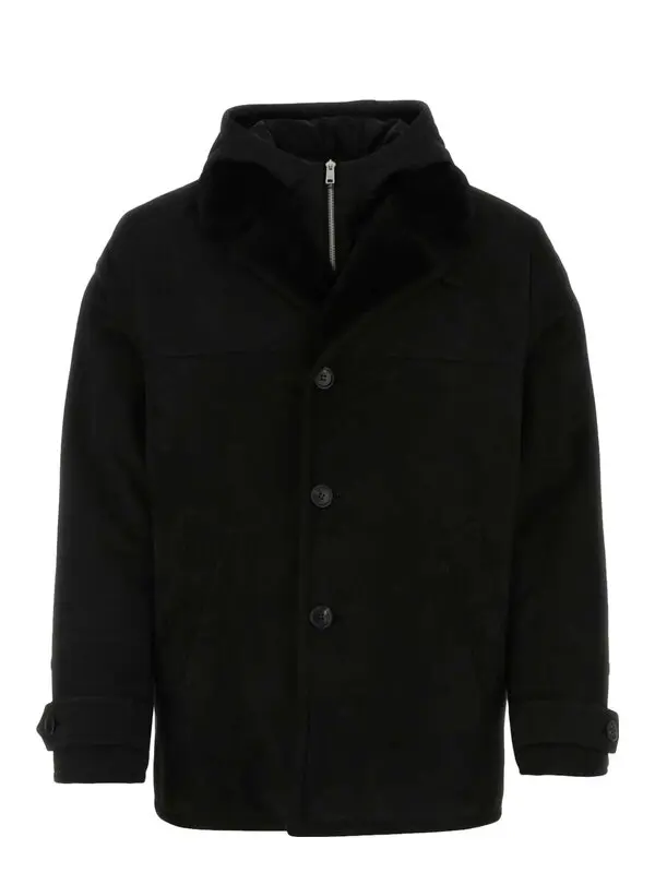 Prada Shearling Jacket - Black