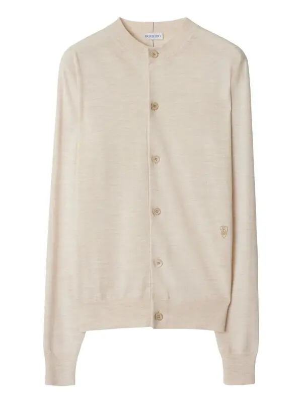Burberry Wool Cardigan - Neutrals